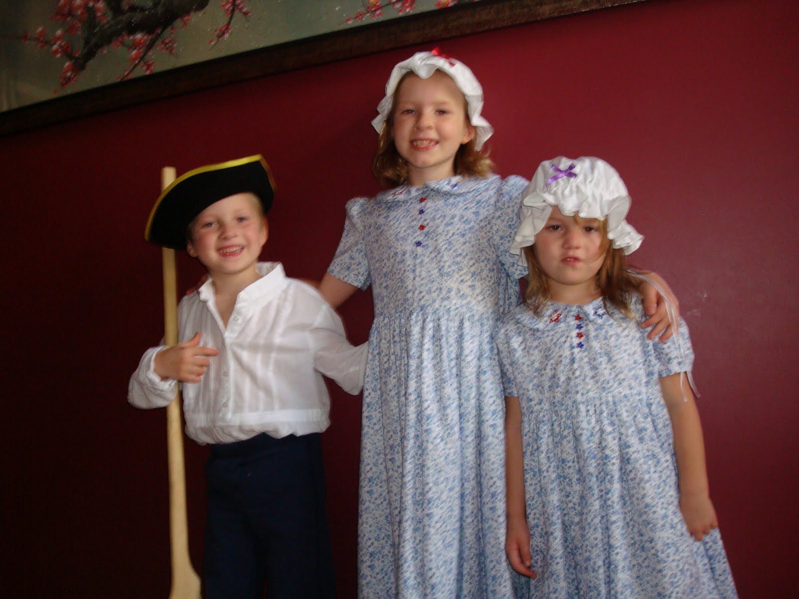 Hedrick Family: Colonial Days Costumes and Raggedy Ann/Andy