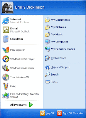 tic´s en el aula: menu de inicio