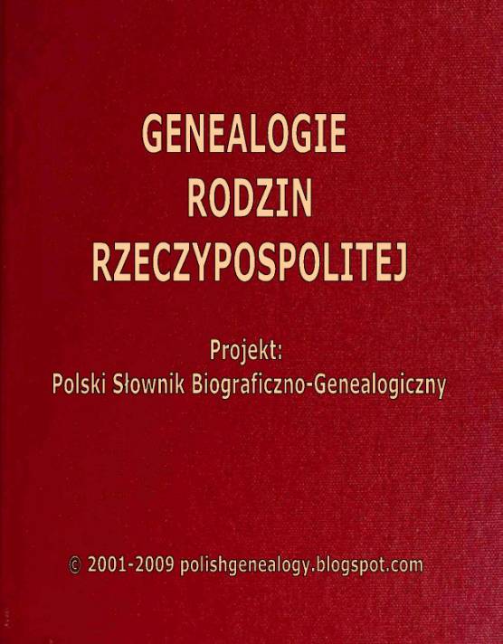 Genealogia Polska - Polish Genealogy: Family genealogy of the Polish ...