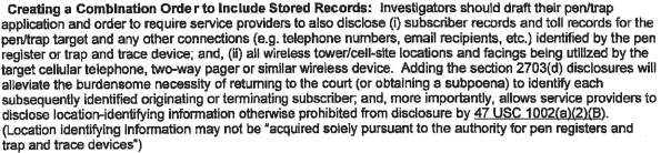 slight paranoia: DOJ has granted itself new surveillance powers