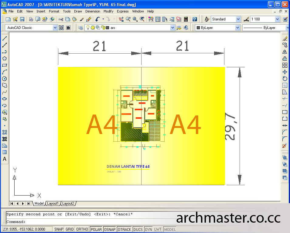mycastro: CARA PRINT GAMBAR KERJA DI AUTOCAD