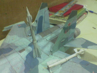 iligan 3d paper modeler: the making of the su-27 paper model
