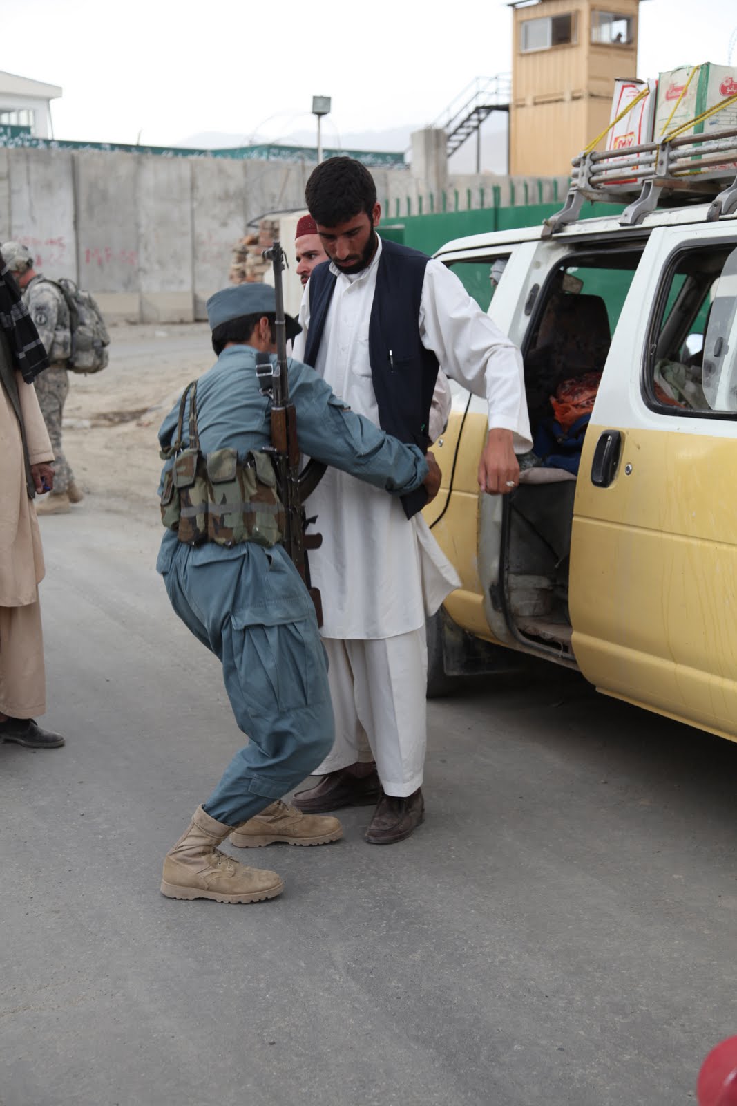 401st Military Police Company: Outside COP Sayed Abad