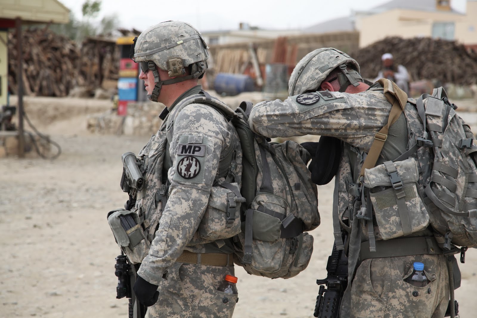 401st Military Police Company: Outside COP Sayed Abad