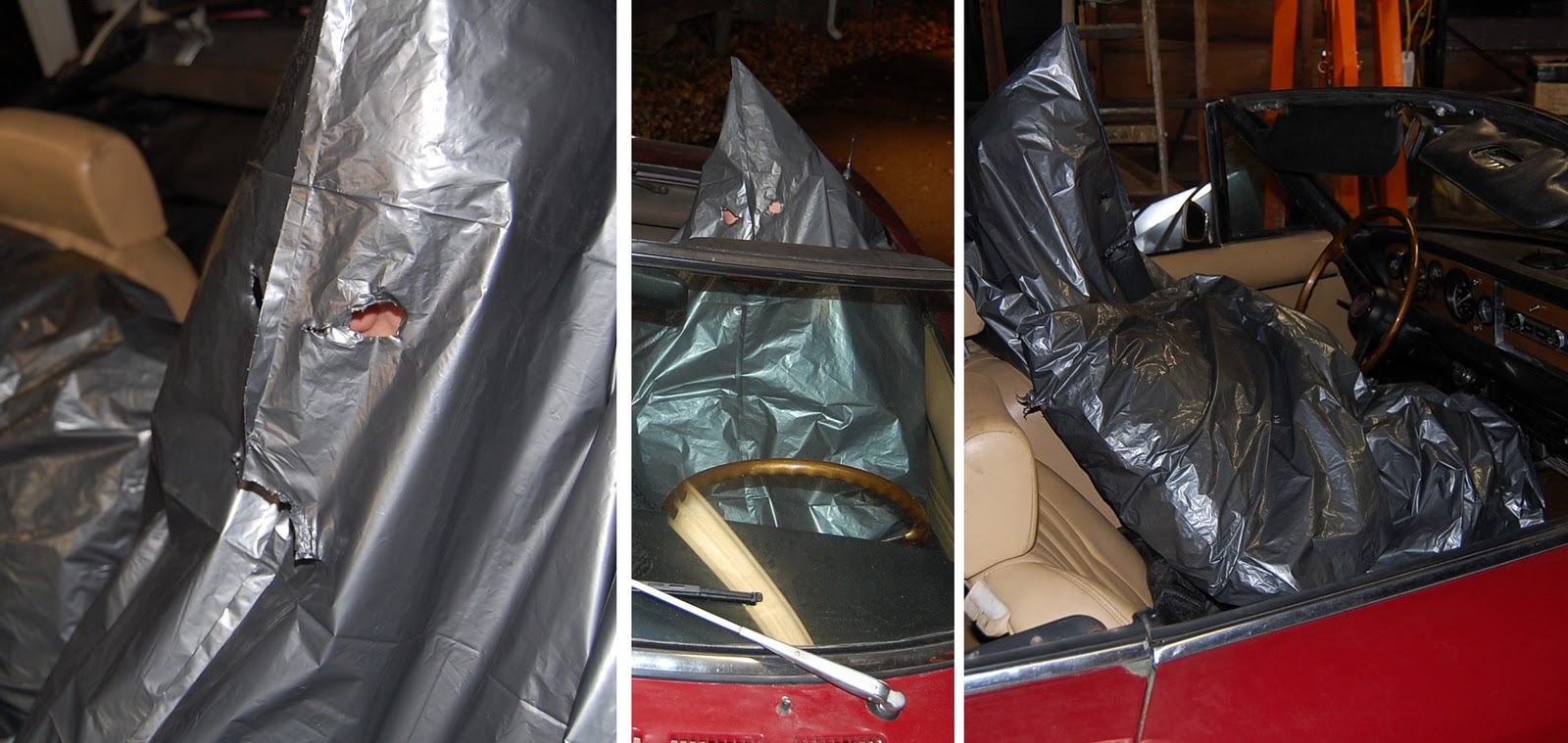 Mask-A-Day: 36. Trash Bag Mask