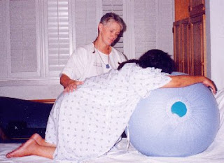 Anthro Doula: Using a Birth Ball in Labor