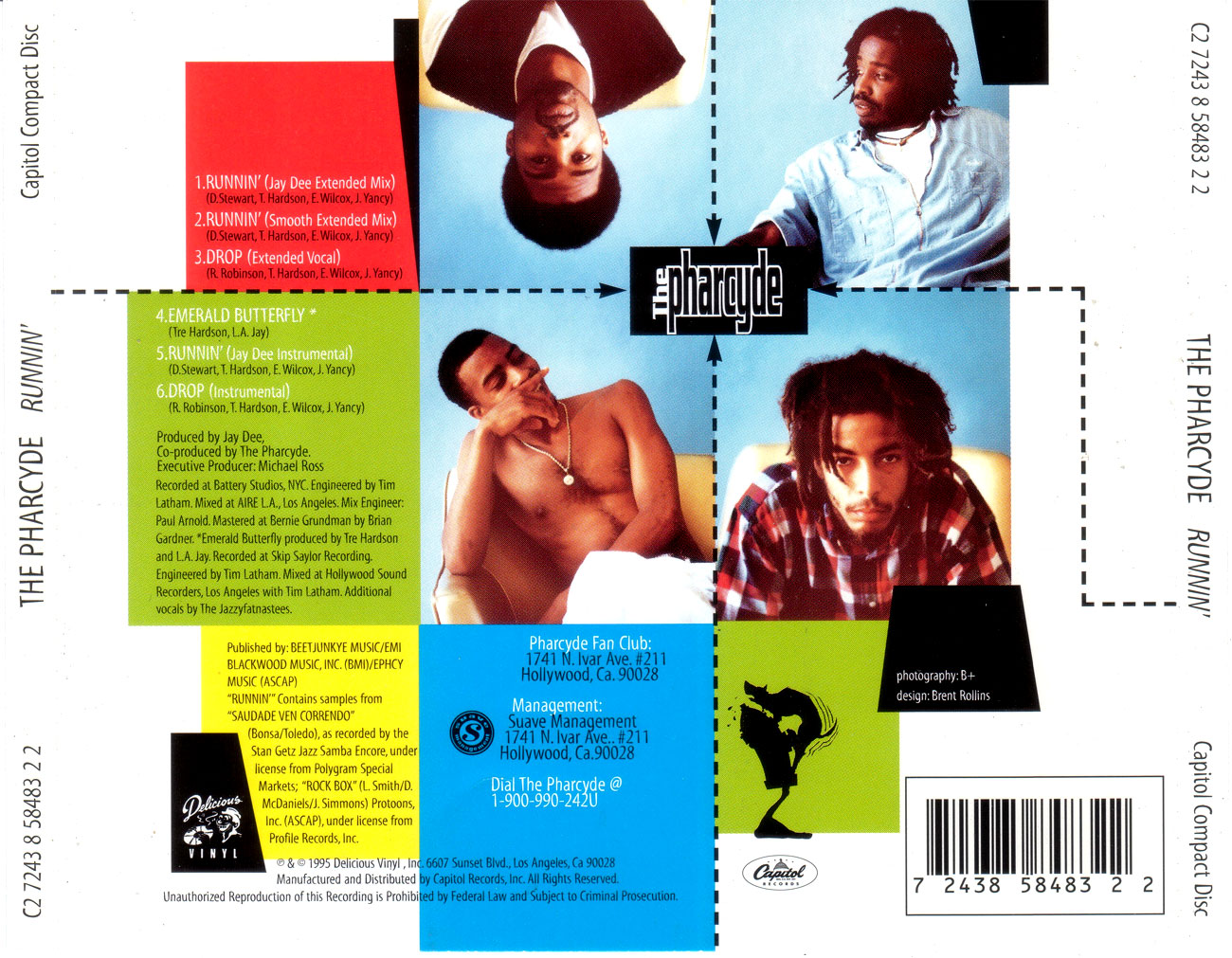 highest level of music: The Pharcyde - Runnin'-CDM-1995