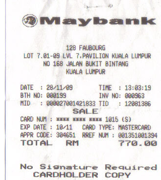 That Money Thing.: Royale Christmas @ Pavillion KL: Mastercard Debit ...