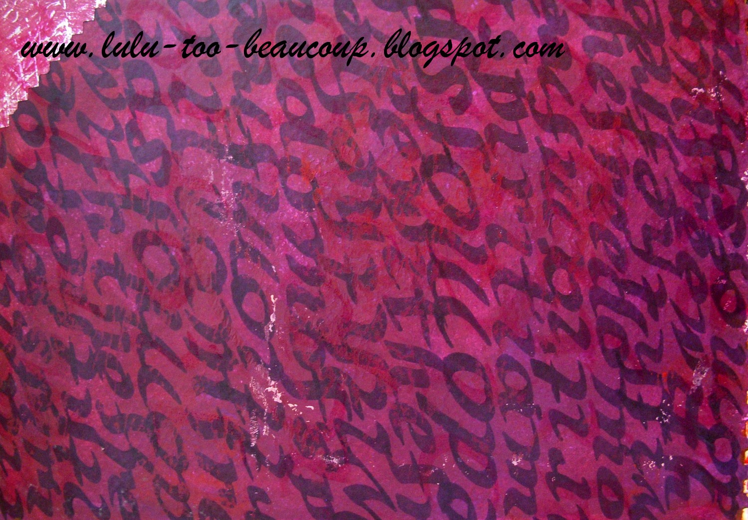 LuLu Too Beaucoup - 'LuLu' Haynes: Art Lettering / Calligraphy on AJ ...