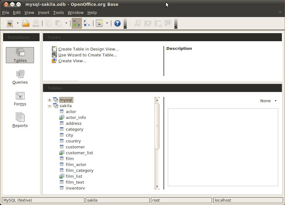 WeB LoG'S JuUiER: Connect MySQL with OpenOffice Database (Base)