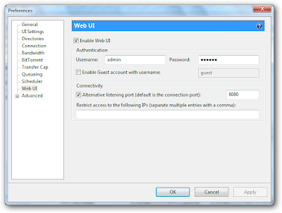 WeB LoG'S JuUiER: Transmission bittorrent client in ubuntu