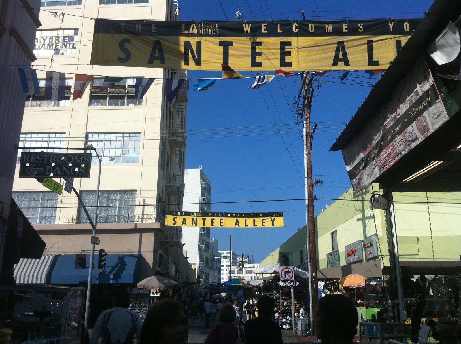 Shopping Santee Alley | backdrop