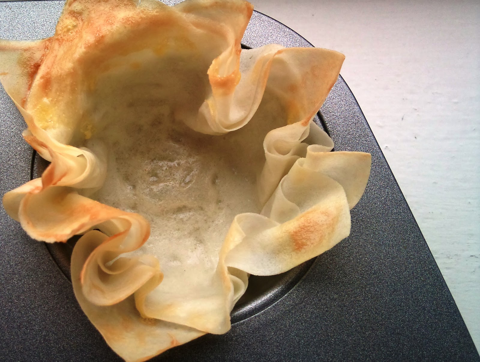Supper Satisfaction: Strawberry Filo Baskets