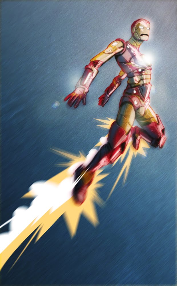 SketchSlackers: Iron Man hover