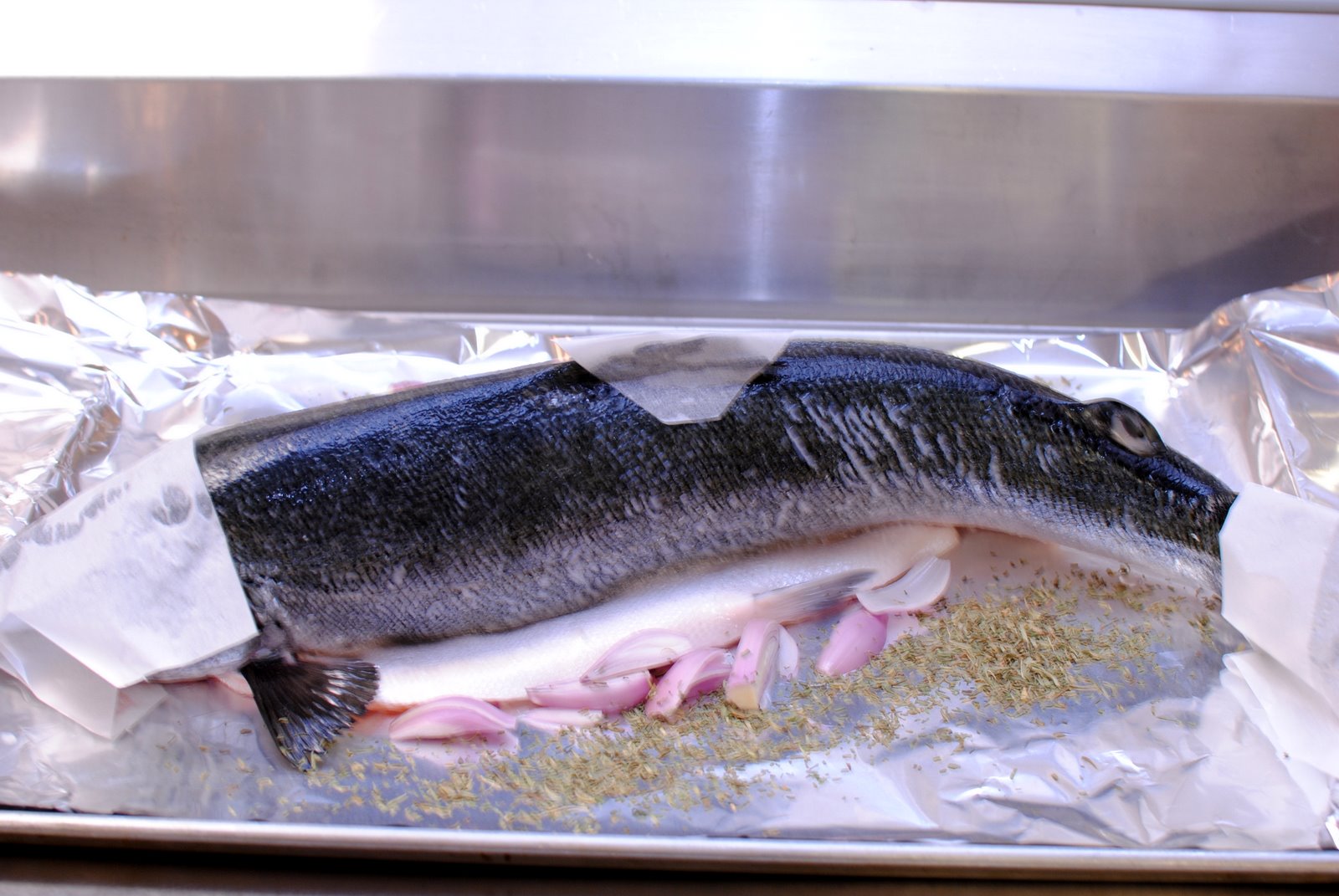 +The Church Cook: How to Bake a Whole Salmon