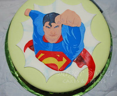 Sugar Sweet Cakes and Treats: Superman Kryptonite Cake (and Sugar Glass ...