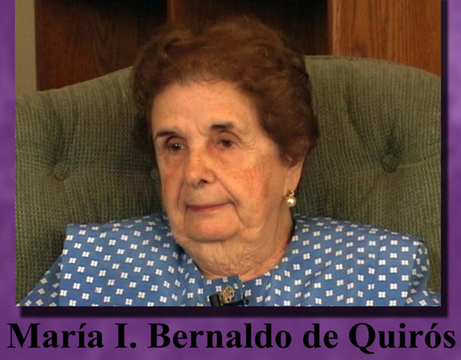 Historia Oral y los Paradigmas: Testimonio de María Isidra Bernaldo de ...
