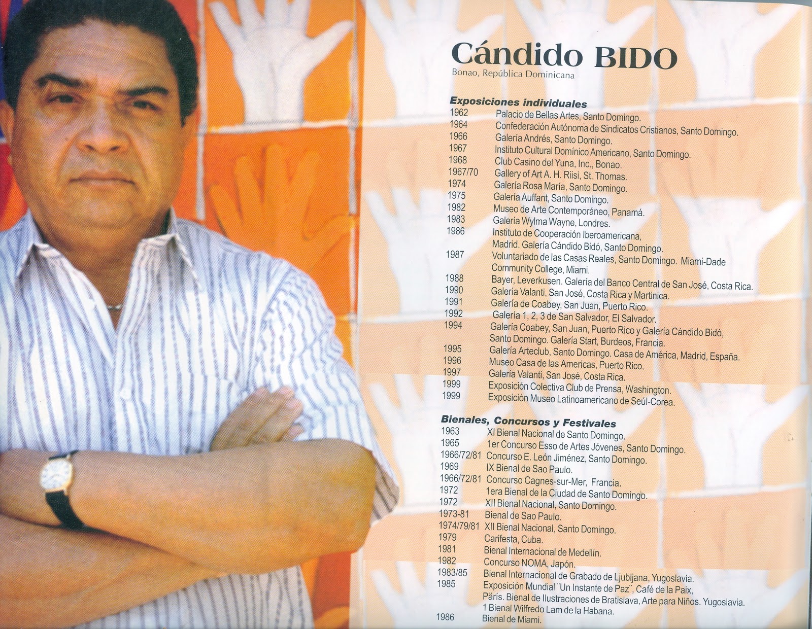 Historia Oral y los Paradigmas: Fotografias del maestro Cándido Bidó