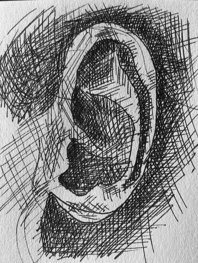 Desideratum ~ Art ~ Jewelry ~ Life: Cross-Hatching Practicing