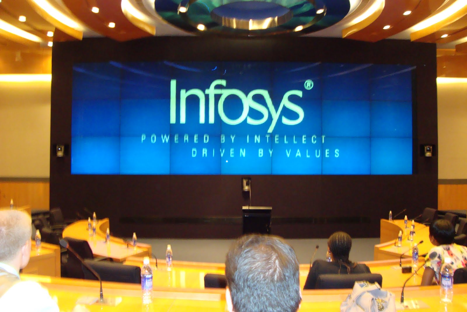 Khalil in India: Our visit to Infosys