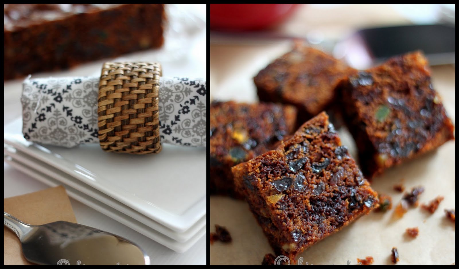CMG Steamed Fruit Cake - Bisous À Toi