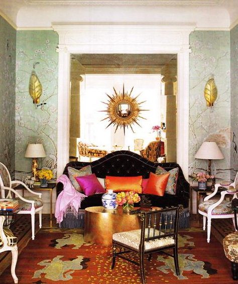 belle maison: What's In for 2011: Decorating with Brass