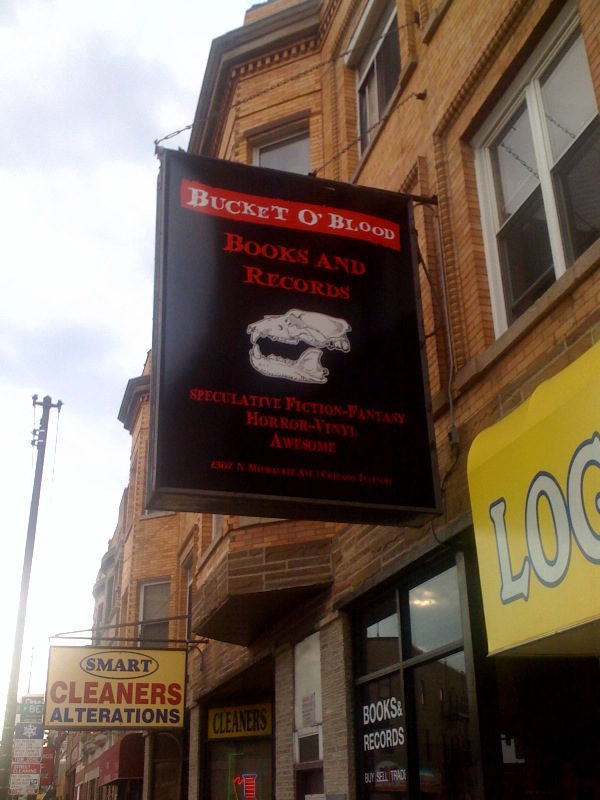 PULP-A-WEEK: Bucket O' Blood Books and Records