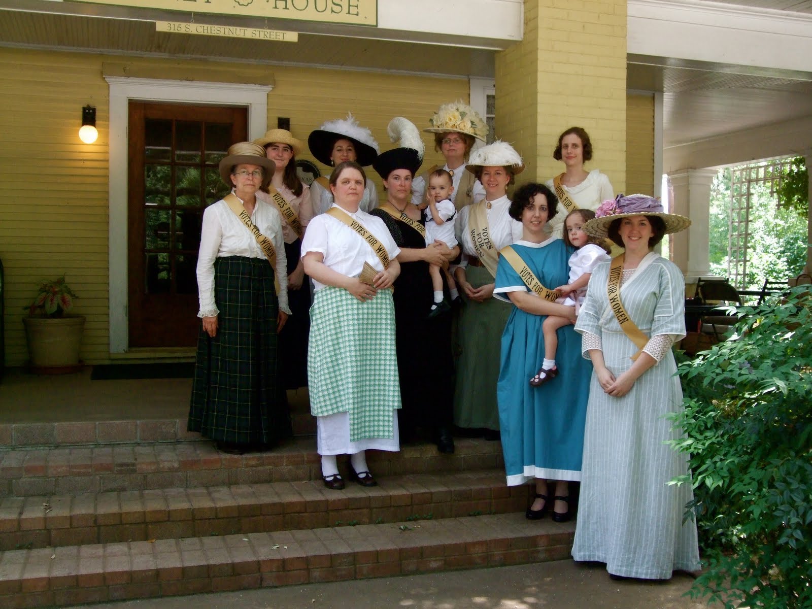 Festive Attyre: suffragette recap