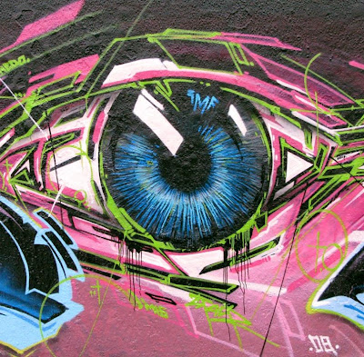 New Grafity Art Image: wall street graffiti >> eye graffiti