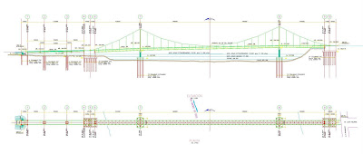 DESARROLLO PERUANO: Así va el Billinghurst, el Puente Colgante más Largo del Perú