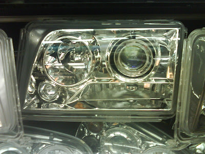Mercedes Lights: W124 E Class HeadLamp $370 ( Chromed/Projector ...