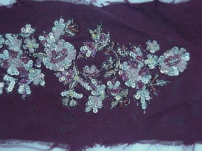 Embroidery designs free: Sequins Work