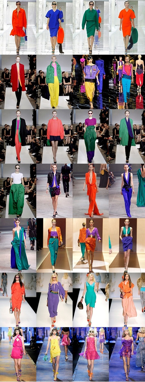 Amy's fashion blog: 2011 S/S Trend - Vivid