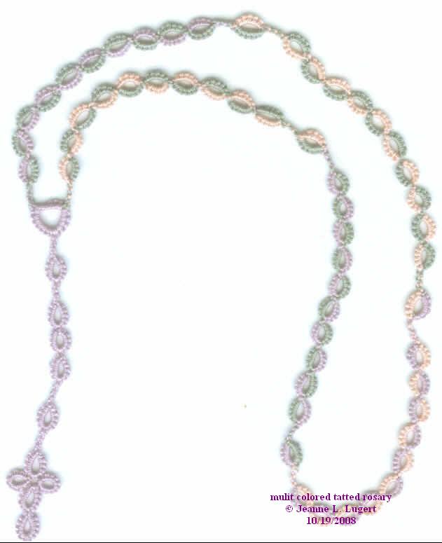 LadyTats Patterns: Rosary Pattern
