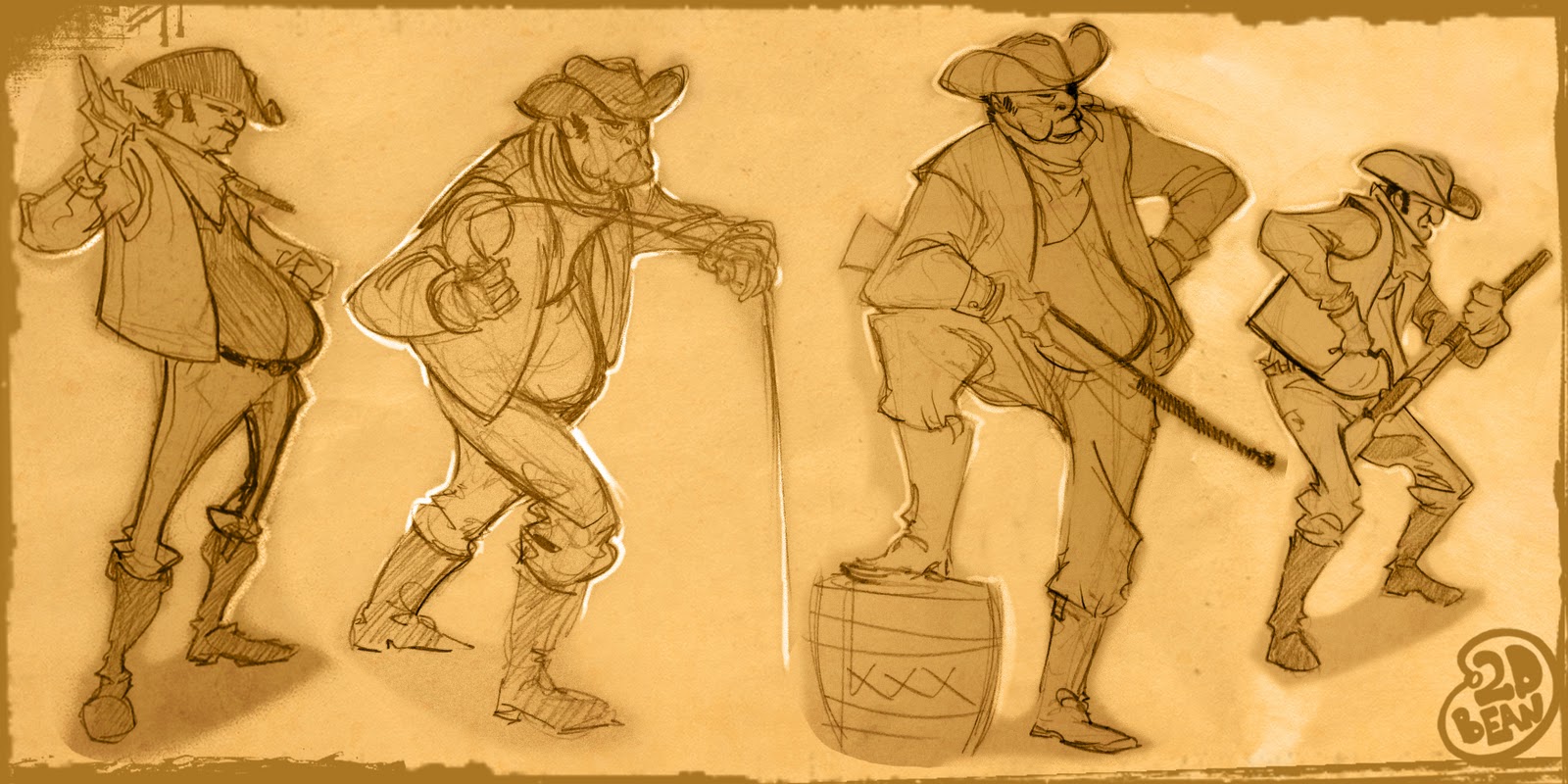 2D Bean artblog- Concept art, visual Development, Doodles, and ...