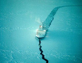 THROUGH THE WAVES: Icebreaker - Breaking Trough The Ice