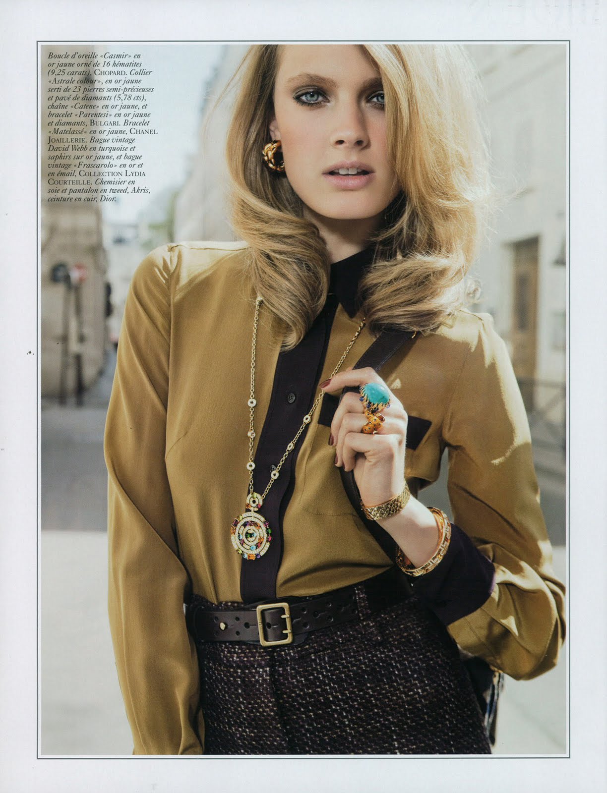 Marilyn New York Blog: Constance Jablonski: French Chic