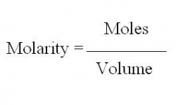Chemestry 11 Lessons: Molar Concentration or Molarity