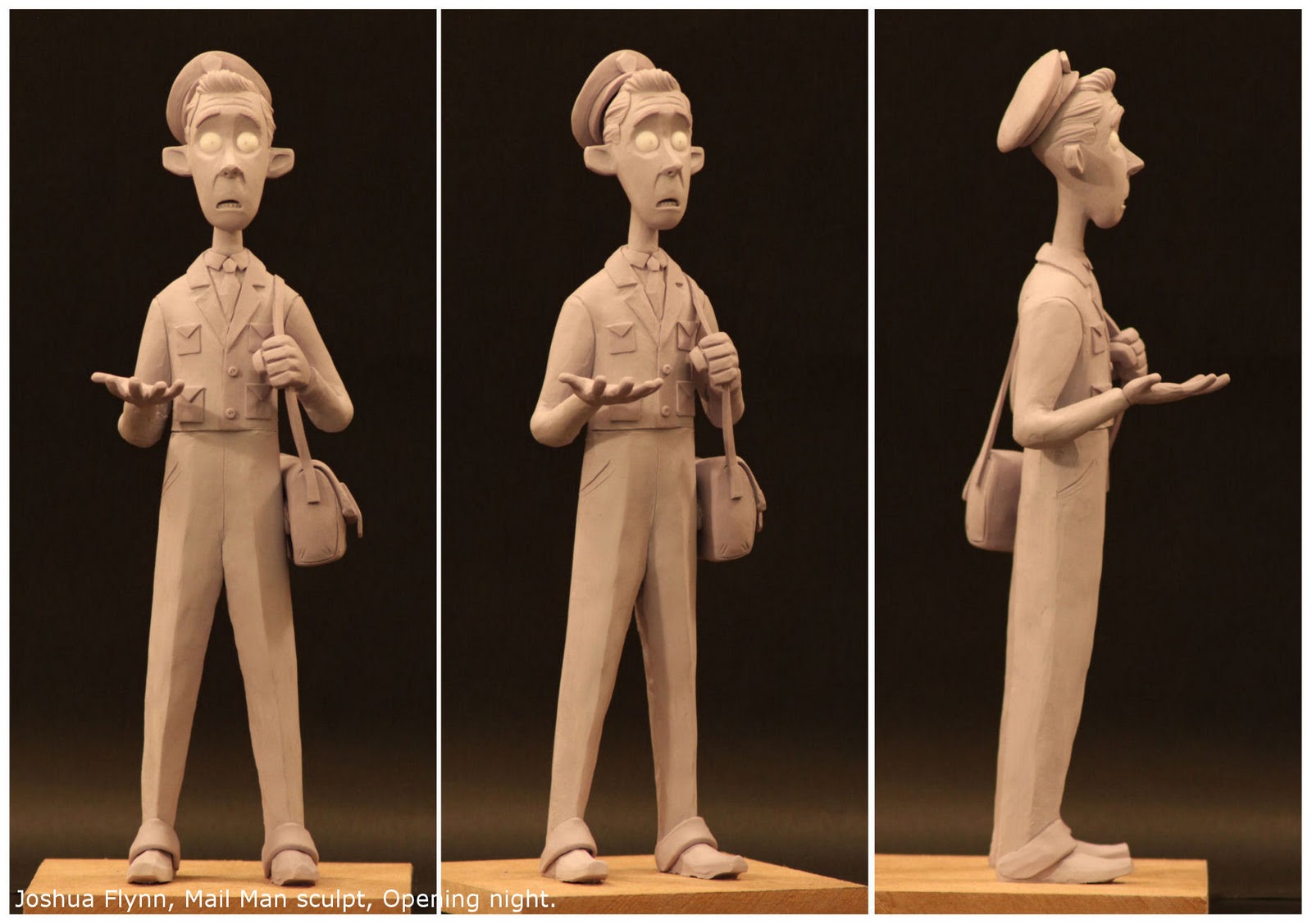 Joshua Flynn: Finished Maquette - Mail Man