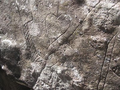 Simbolos en roca - Pistas de una relacion