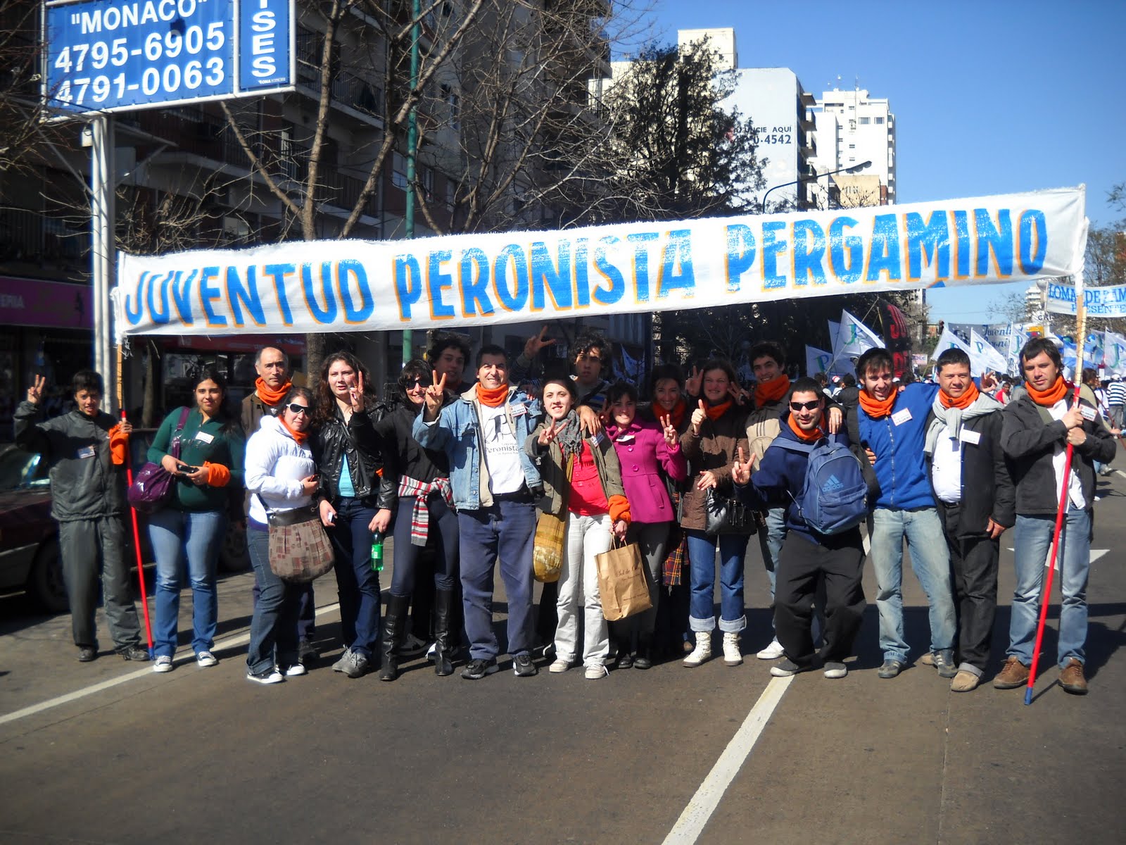 juventud organizada peronista: 08/20/10