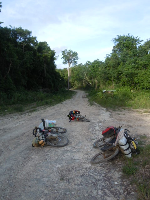 Volks on Bikes: Segment 21: Tulúm, Quintana Roo to Border Belize ...