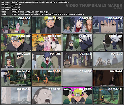 NARUTO RASEN SHURIKEN: Naruto Shippuden Capitulo 98