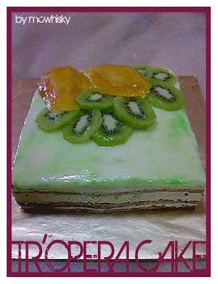 When Baker Barks: Tr'opera: Tropical Opera Cake