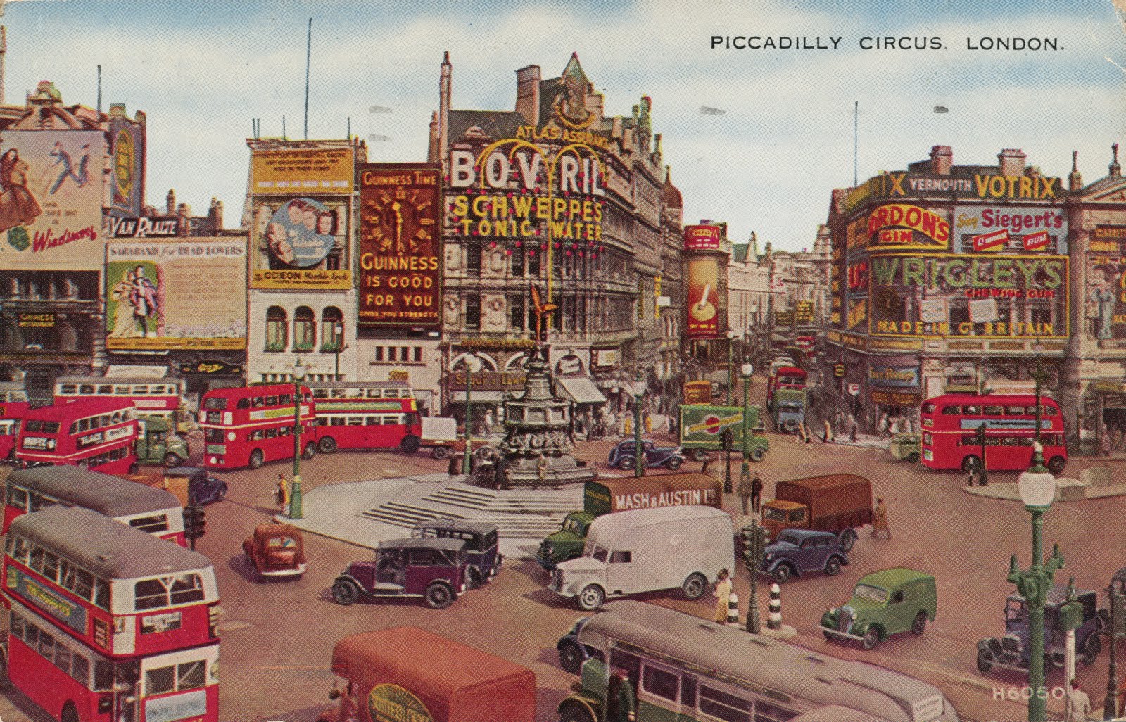 The Daily Postcard: Picadilly Circus