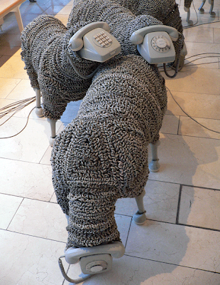 Fine Forex: Telephone Sheep by Jean Luc Cornec