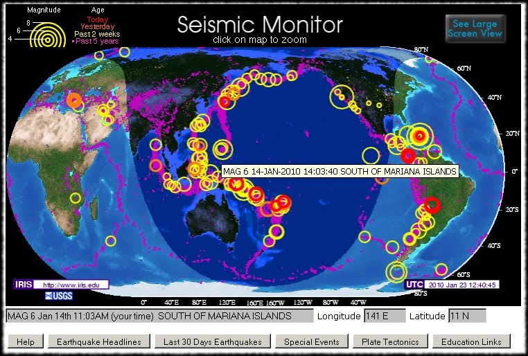 EFI News: Monitoreo Global de Sismos