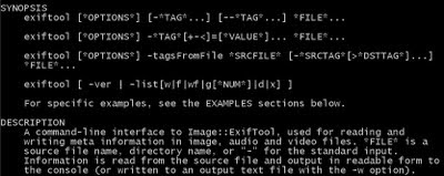 Usando The GIMP: Exif: Exchangeable image file format y ExifTool