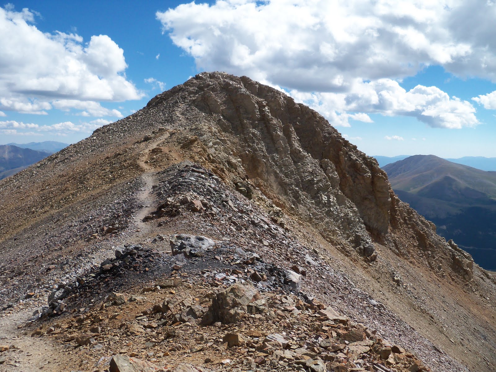 Trail and Park Reviews: Hiking 14ers, Mount Lincoln and Cameron; Alma ...