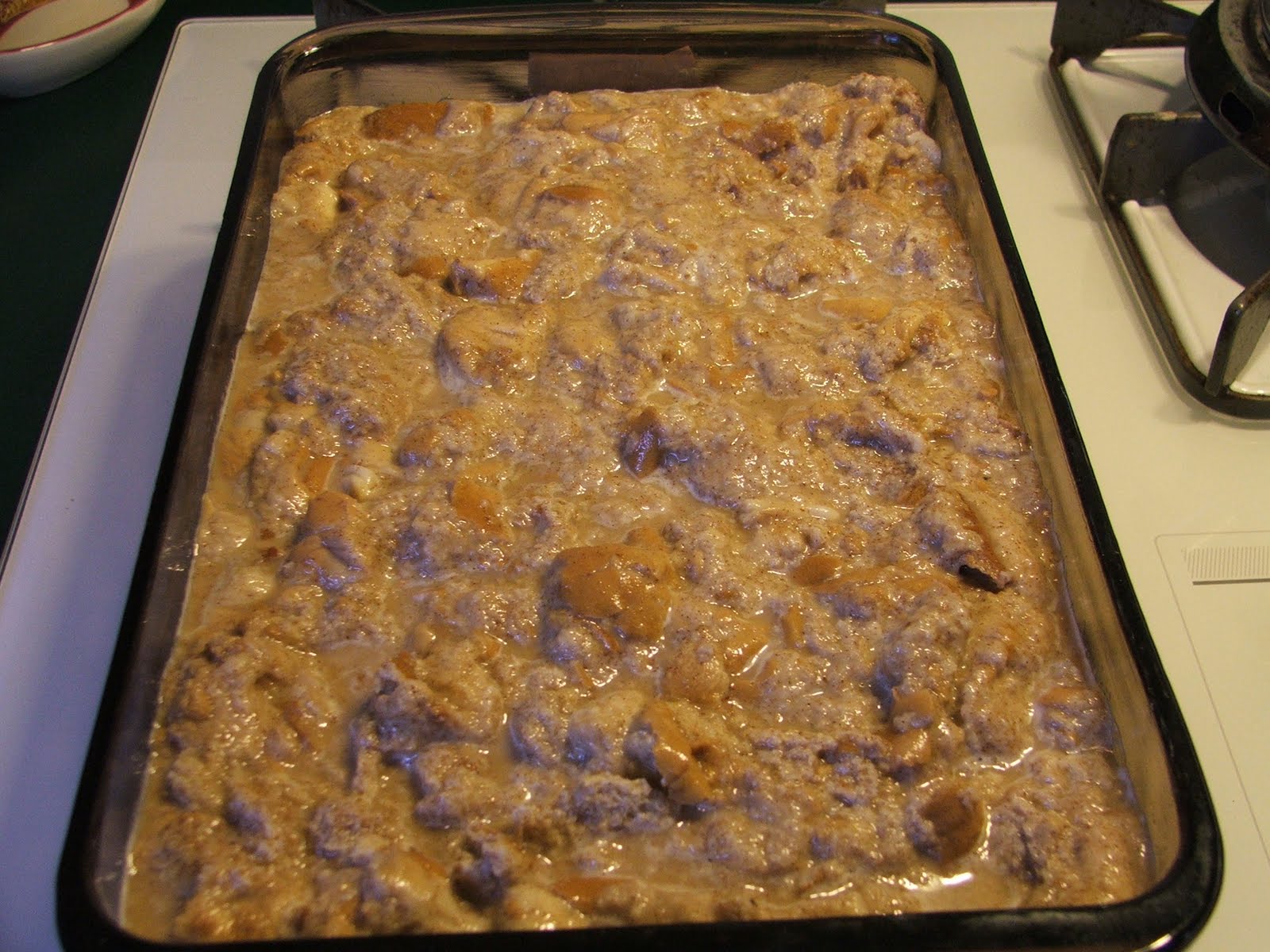 Kelli's Kitchen: Bread Pudding and Vanilla Sauce